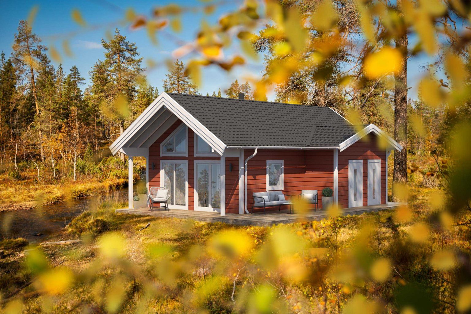 Jörnträhus – våra husbyggsatser – fritidshus, villa – timmerhus, blockhus